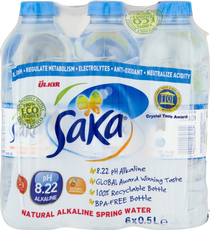 Saka Natural Alkaline Spring Water - 6 CT Saka(700814502591): customers ...