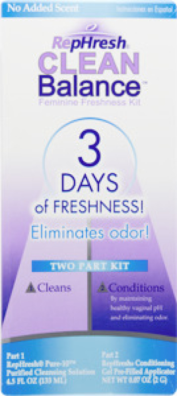 RepHresh Clean Balance Feminine Freshness Two Part Kit RepHresh ...