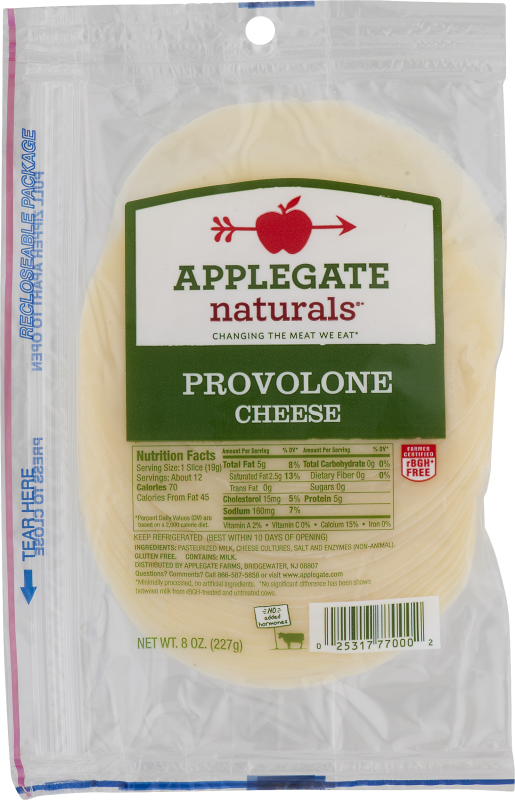 Applegate Naturals Provolone Cheese Applegate(25317770002): customers ...