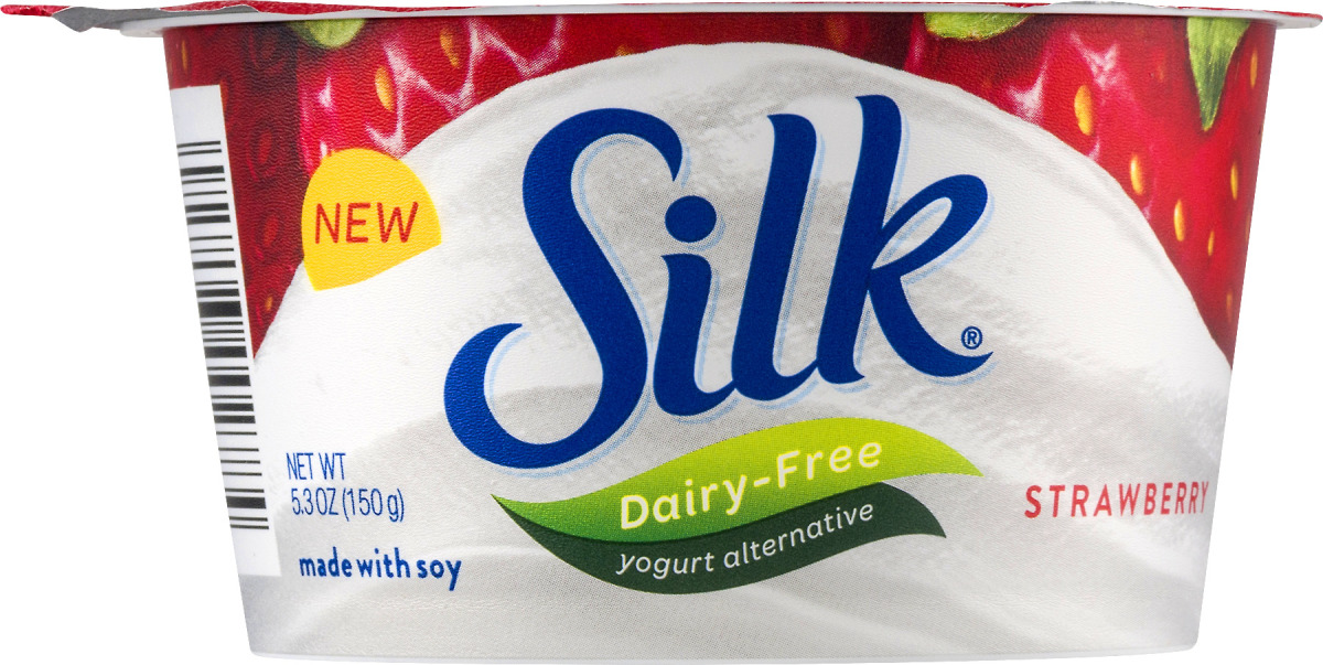 Silk Dairy-Free Yogurt Alternative Strawberry Silk(25293002784 ...