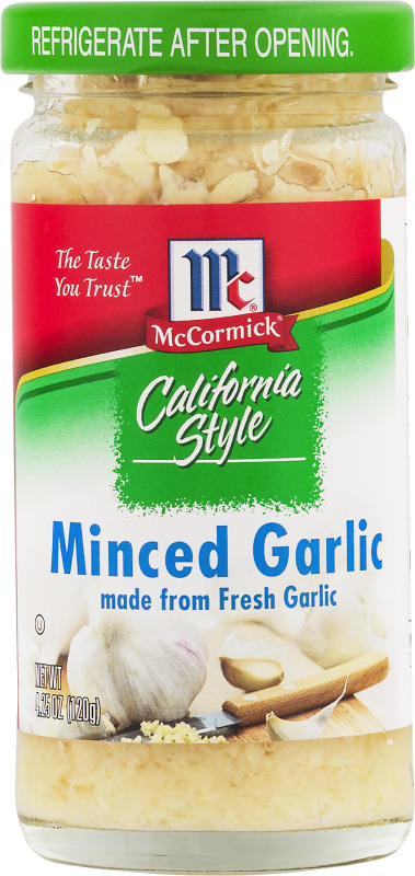 McCormick Minced Garlic California Style McCormick(52100071466 ...