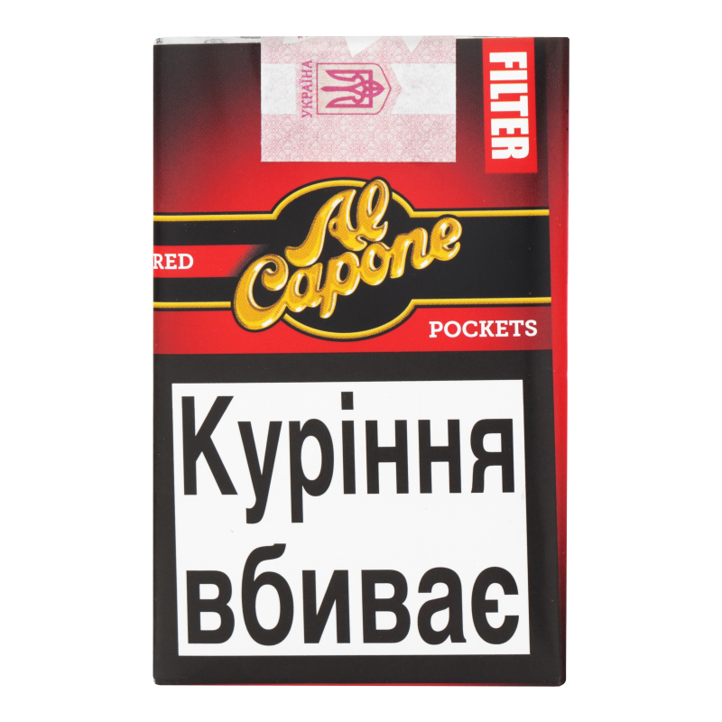 Сигари Red Filter Pockets Al Capone 10шт Al Capone(4004018950629 ...