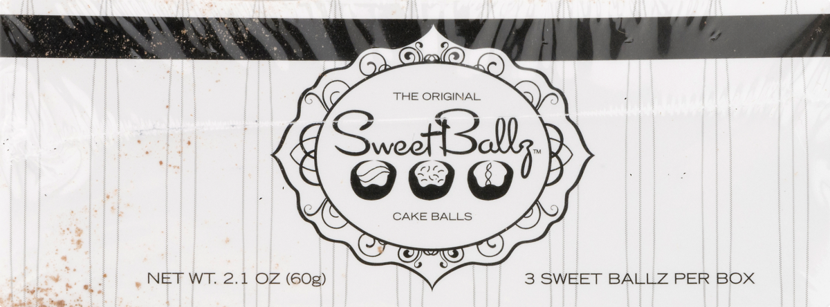 Sweet Ballz Chocolate Cake Balls - 3 CT Sweet Ballz(856342004257 ...