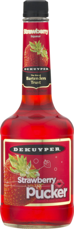 DeKuyper Strawberry Pucker Liqueur Dekuyper(80686184409): customers ...