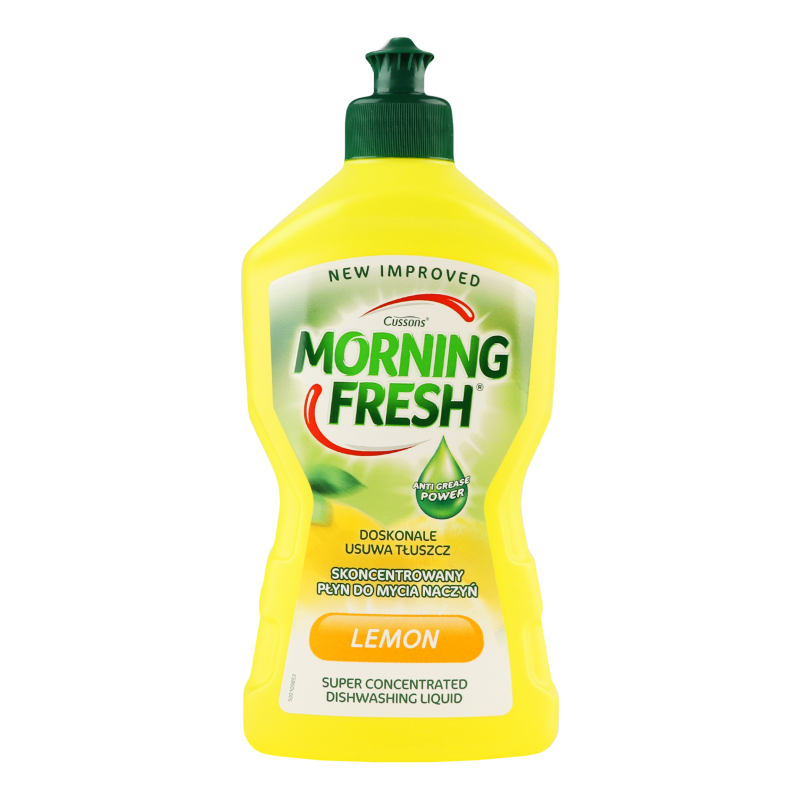 Жидкость для мытья посуды Lemon Morning Fresh 450мл Morning Fresh ...