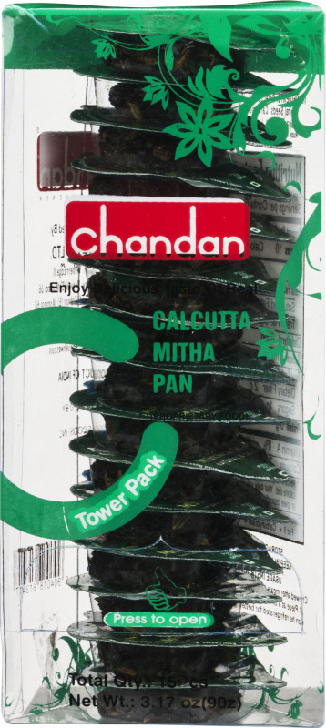 Chandan Calcutta Mitha Pan Tower Pack - 15 CT Chandan(8904018613417 ...