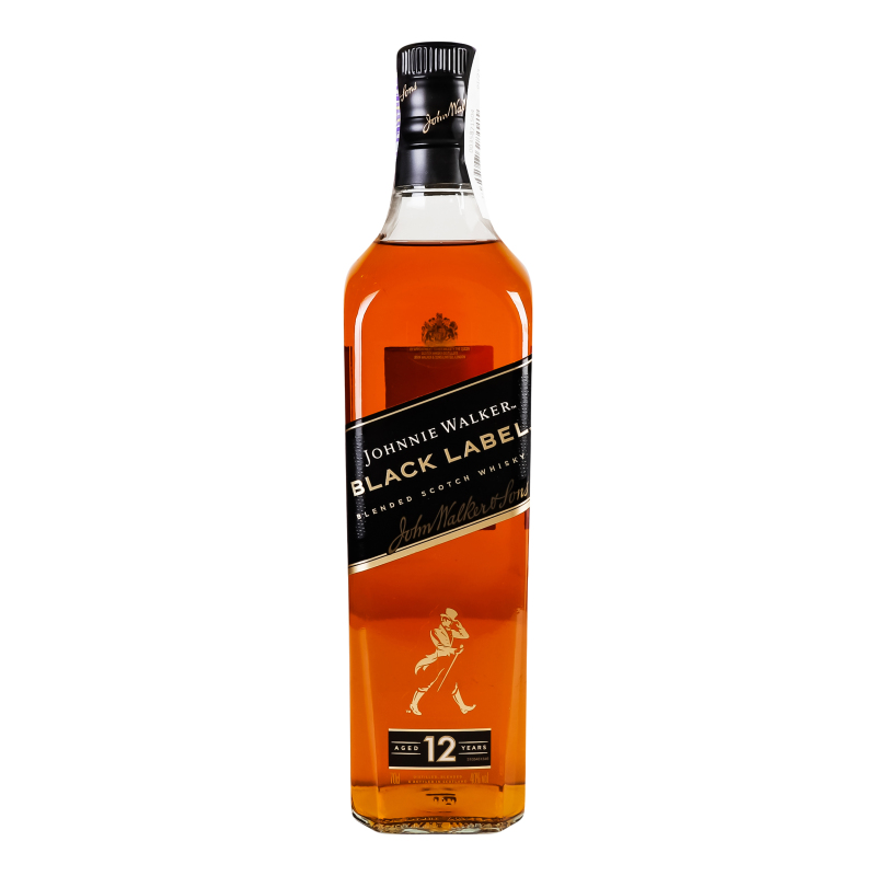 Виски 0.7л 40% Black Label Johnnie Walker бут Johnnie Walker ...