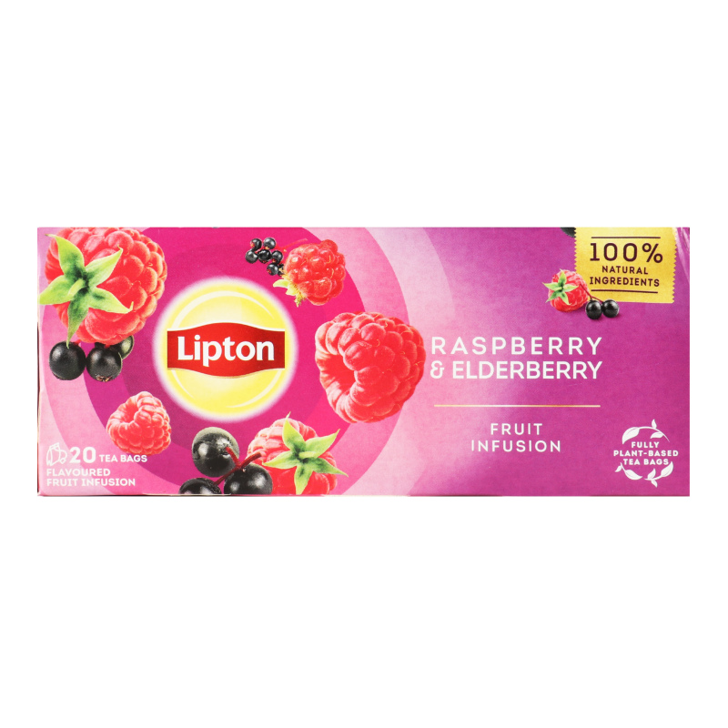 Смесь фруктовая Raspberry&Elderberry Lipton к/у 32г Lipton ...