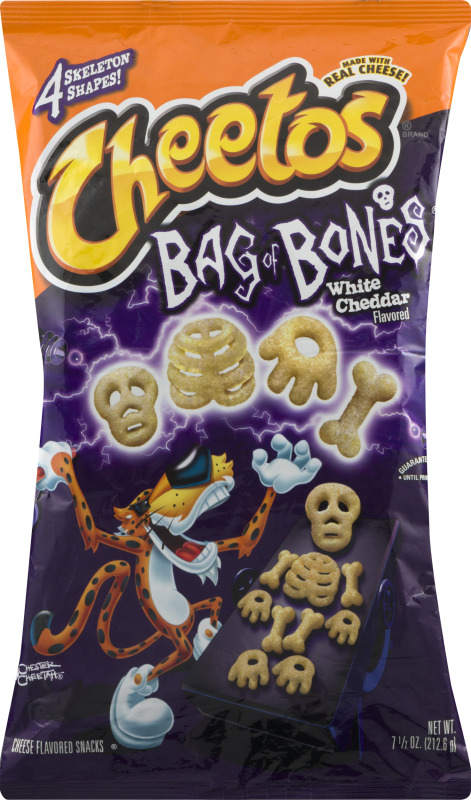 Cheetos Bag of Bones White Cheddar Cheese Flavored Snacks Cheetos ...