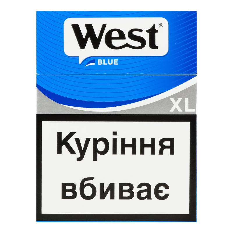 Сигареты с фильтром West Blue XL 25шт West(4030600199657): купить в ...