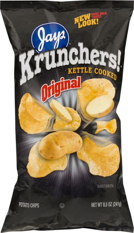 Jays Krunchers Kettled Cooked Potato Chips Original Jays(41200098916 ...