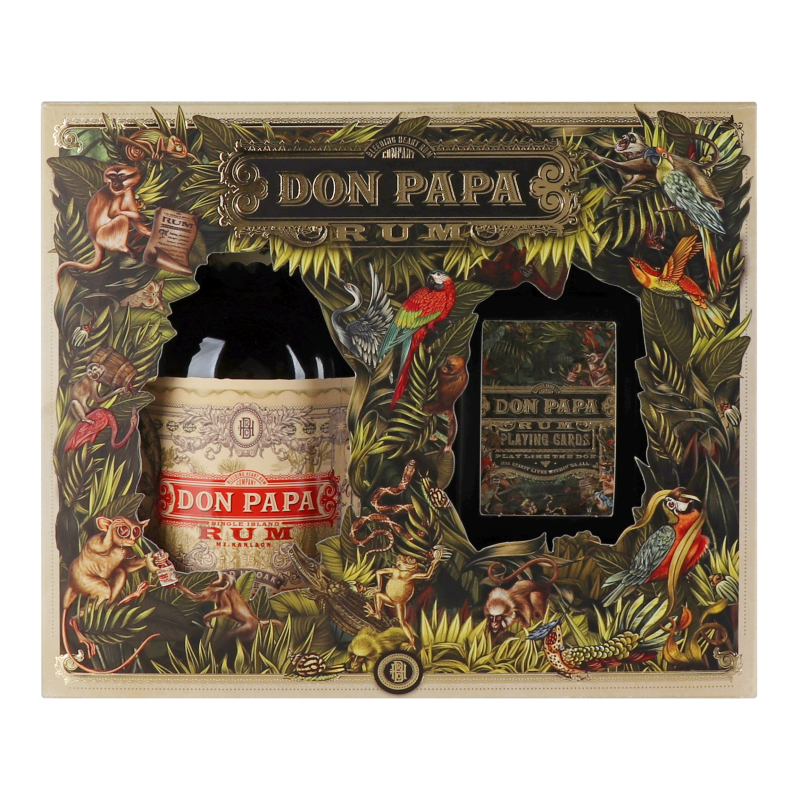 Ром Don Papa 0,7л +гральні карти: придбати в інтернет магазинах України ...