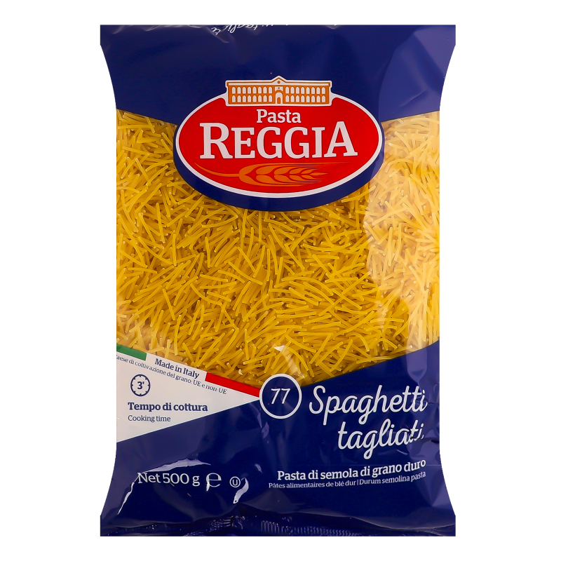 Макарони Pasta Reggia Spaghetti tagliati 77(Італія) 500г х10 Pasta ...