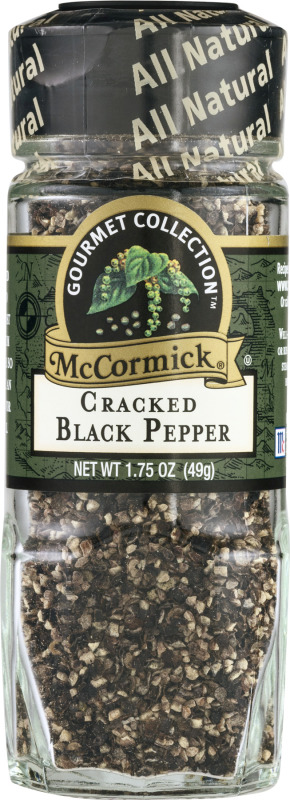 McCormick Gourmet Collection Cracked Black Pepper McCormick(52100002828 ...