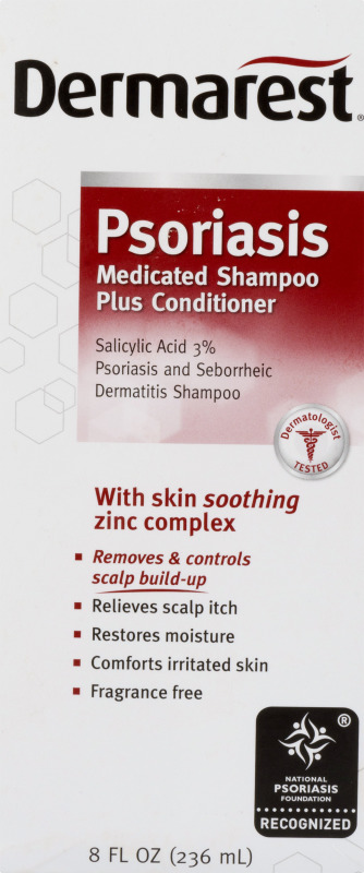 Dermarest Psoriasis Medicated Shampoo Plus Conditioner Dermarest ...