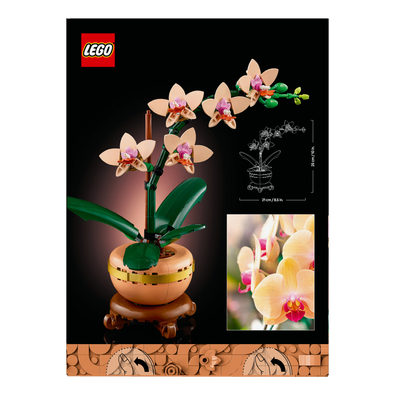 Конструктор для взрослых от 18лет №10343 Mini Orchid Botanicals Lego ...