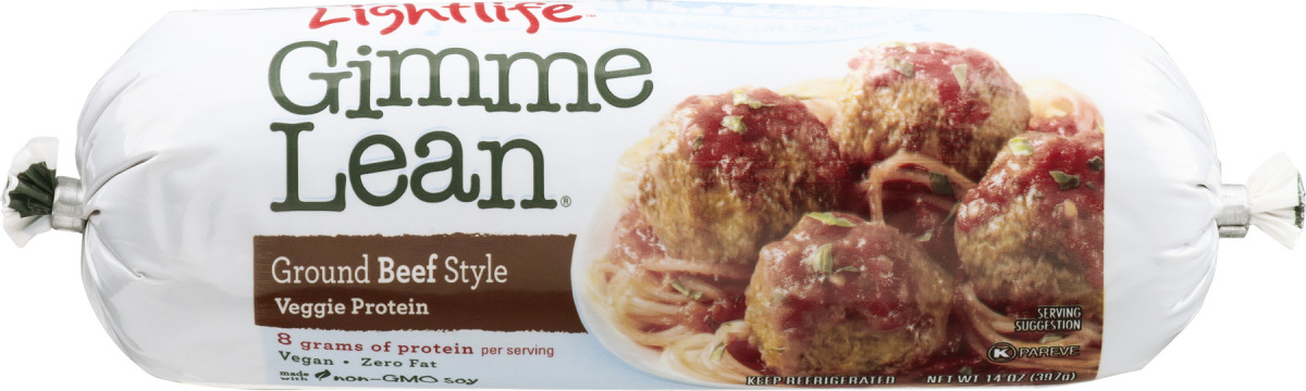 Lightlife Gimme Lean Ground Beef Style Lightlife(43454400200 ...