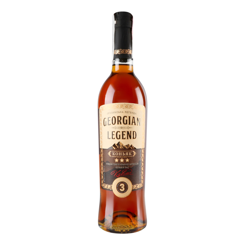 Коньяк 0.5л 40% ординарный 3 звезды Georgian Legend бут Georgian Legend ...
