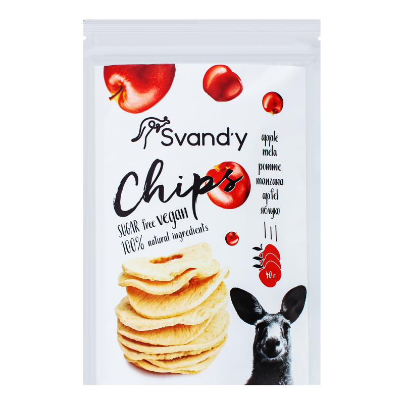 Чипсы яблочные Svand'y д/п 40г Svandy: купить в интернет магазинах ...