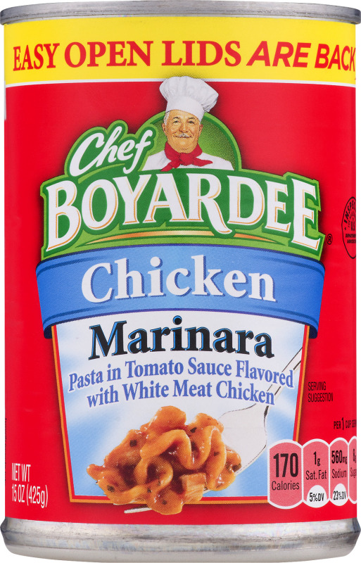 Chef Boyardee Chicken Marinara Chef Boyardee(64144020768): customers ...