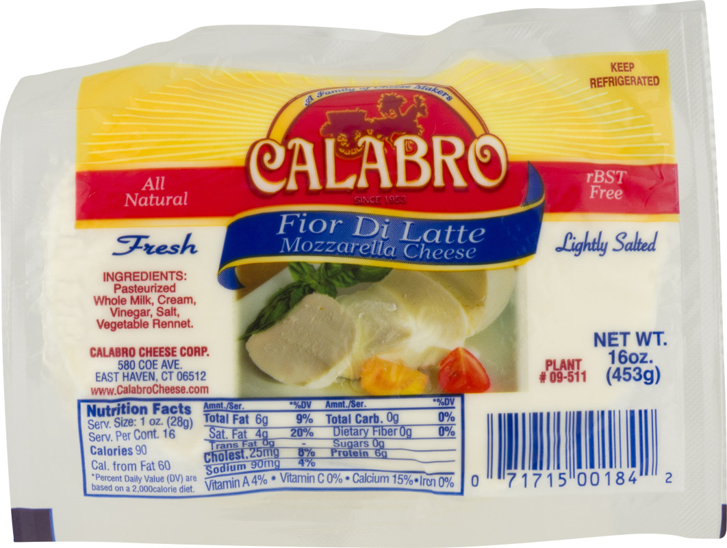 Calabro Fior Di Latte Mozzarella Cheese Calabro(71715001842): customers ...
