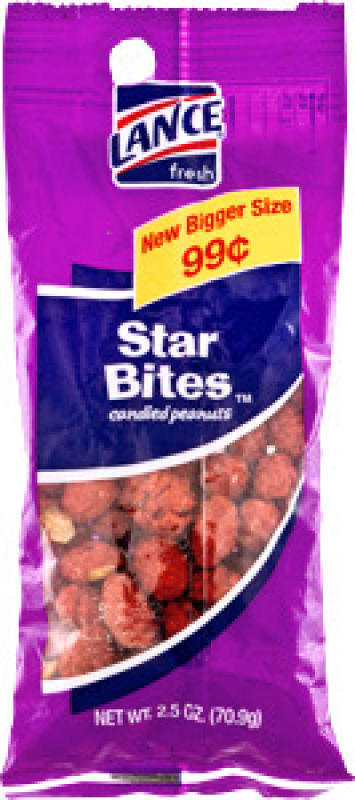 Lance Candied Peanuts Star Bites Lance(76410900681): customers reviews ...