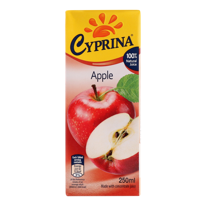 Сок яблочный Cyprina т/п 0.25л Cyprina(52920950): купить в интернет ...