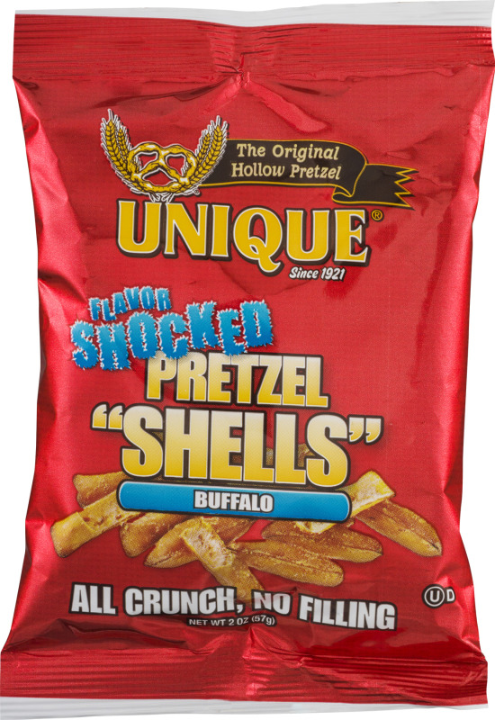 Unique Flavor Shocked Pretzel "Shells" Buffalo Unique(79927023027 ...