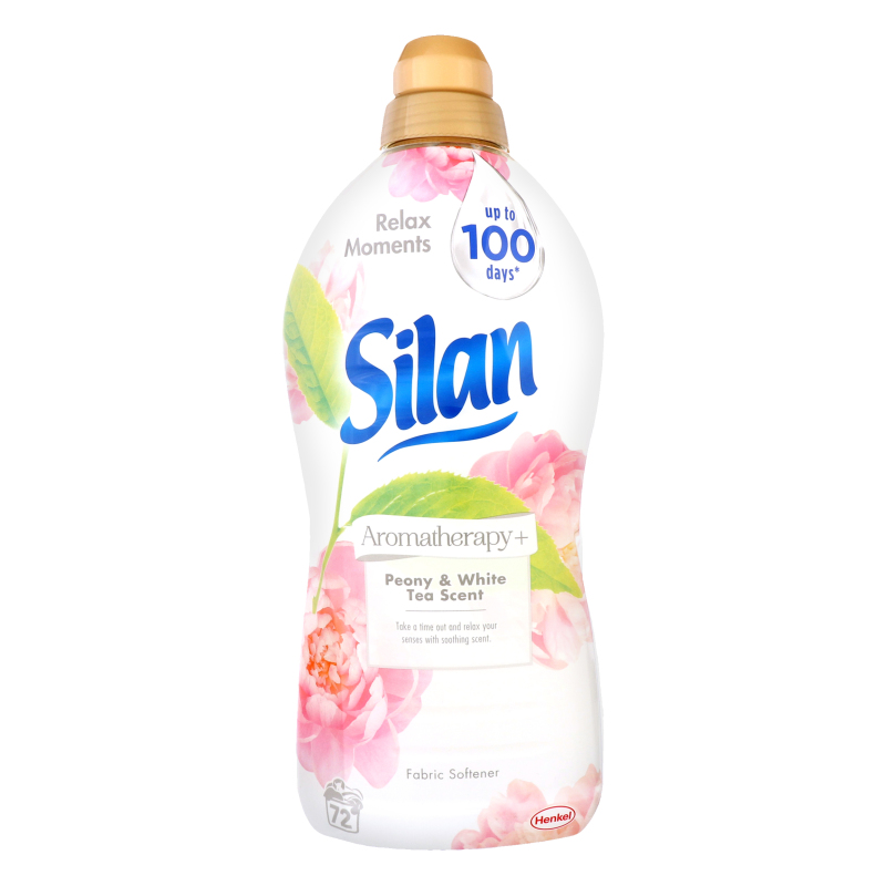 Смягчитель для тканей Peony&White tea Aromatherapy+ Silan 1.8л Silan ...