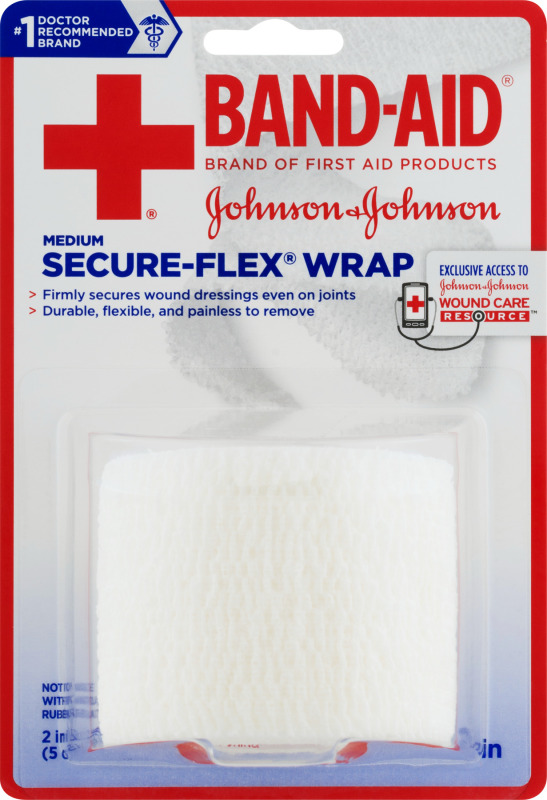 Band-Aid Secure-Flex Wrap Medium Band-Aid(381371161508): customers ...