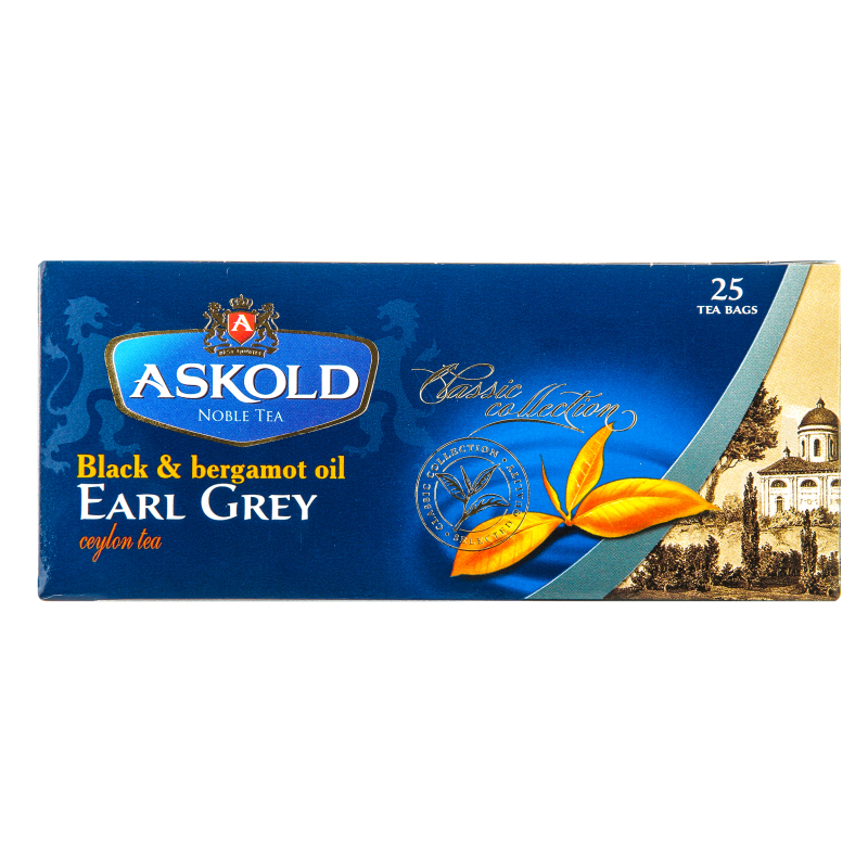 Чай черный с ароматом бергамота Earl Grey Classic Collection Askold к/у ...
