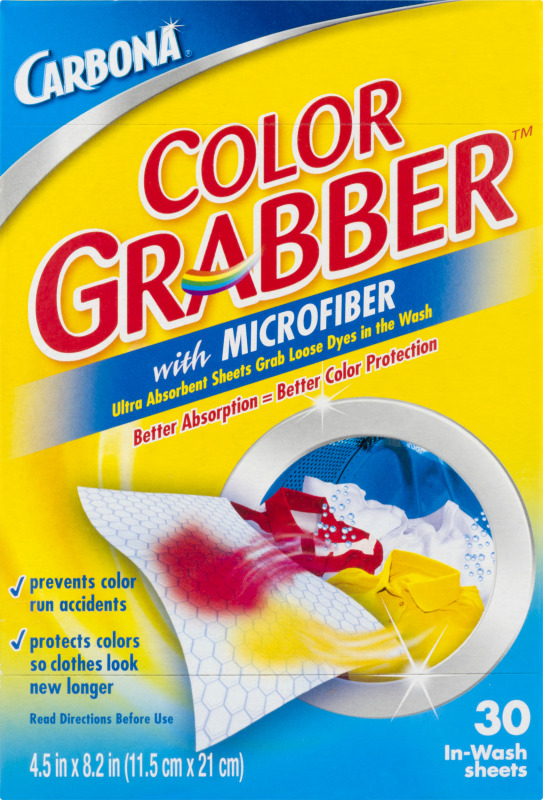 Carbona Color Grabber with Microfiber In-Wash Sheets - 30 CT Carbona ...