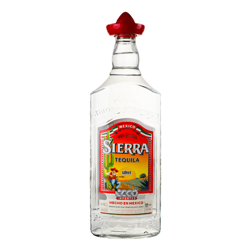 Текила Sierra Silver 38% 1л Sierra 4062400542074: купить в интернет ...