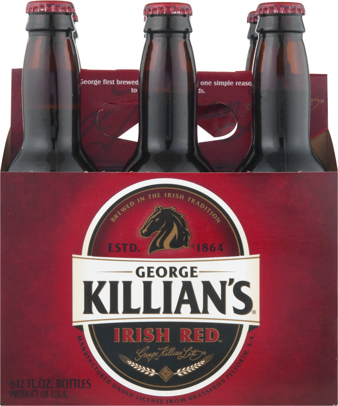 George Killian's Irish Red Beer Bottles - 6 CT Killian's(71990700027 ...
