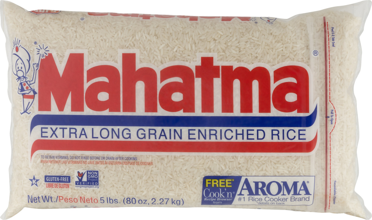 Mahatma Extra Long Grain Enriched Rice Mahatma(17400109325): customers ...