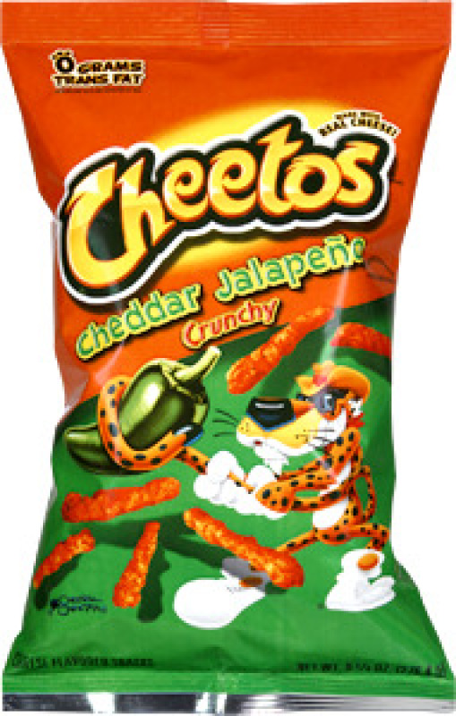 Cheetos Cheddar Jalapeno Crunchy Cheese Flavored Snacks Cheetos ...