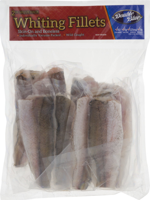 Double Blue Whiting Fillets Skin-On And Boneless Double Blue ...