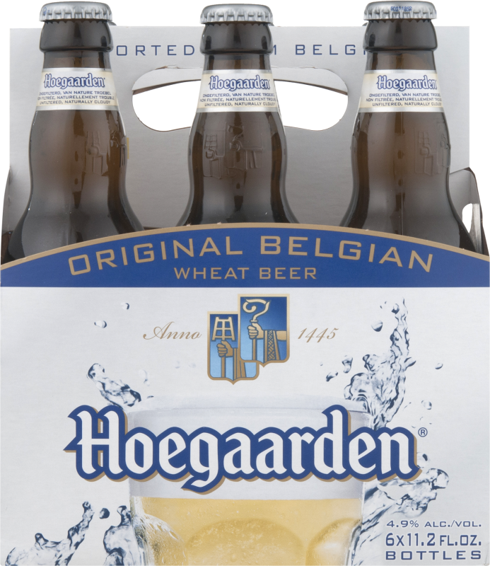 Hoegaarden Original Belgian Wheat Beer Bottles - 6 CT Hoegaarden ...
