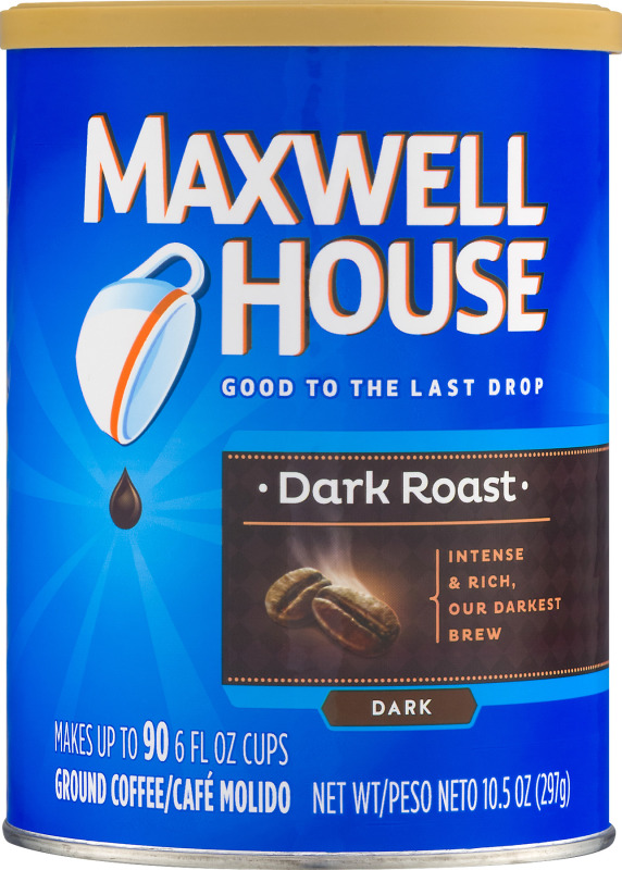 Maxwell House Ground Coffee Dark Roast Dark Maxwell House(43000046876 ...
