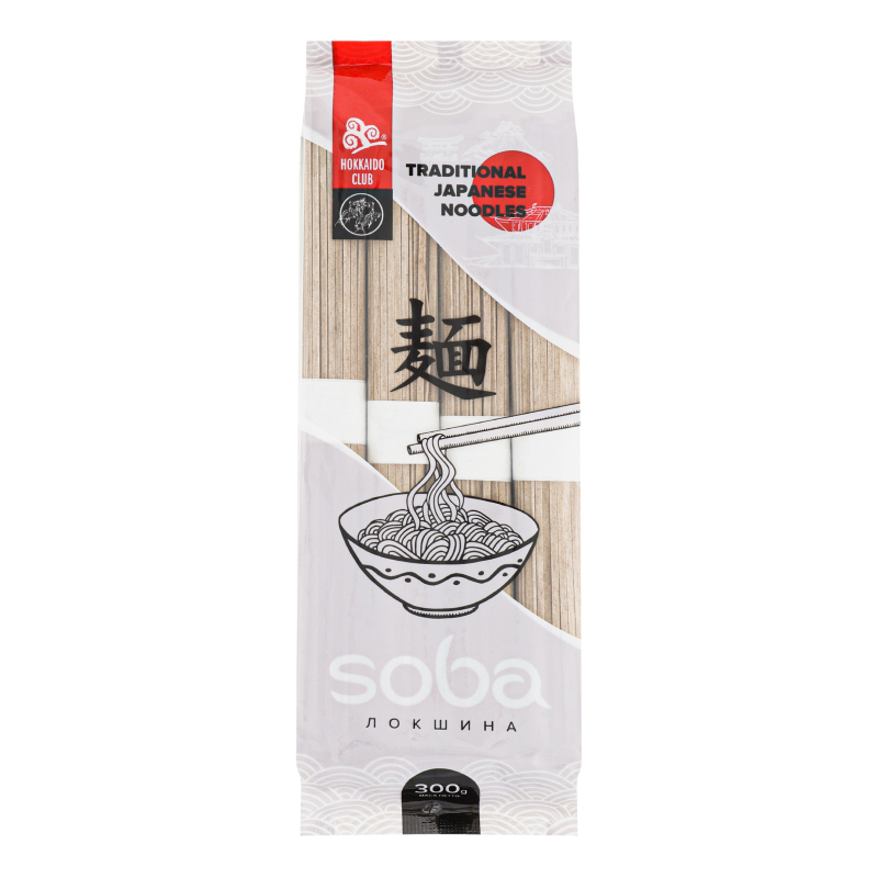 Лапша Soba Hokkaido club м/у 300г Hokkaido club(4820172440994): купить ...