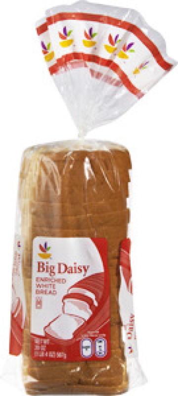 Ahold Big Daisy Enriched White Bread Ahold(688267094859): customers ...