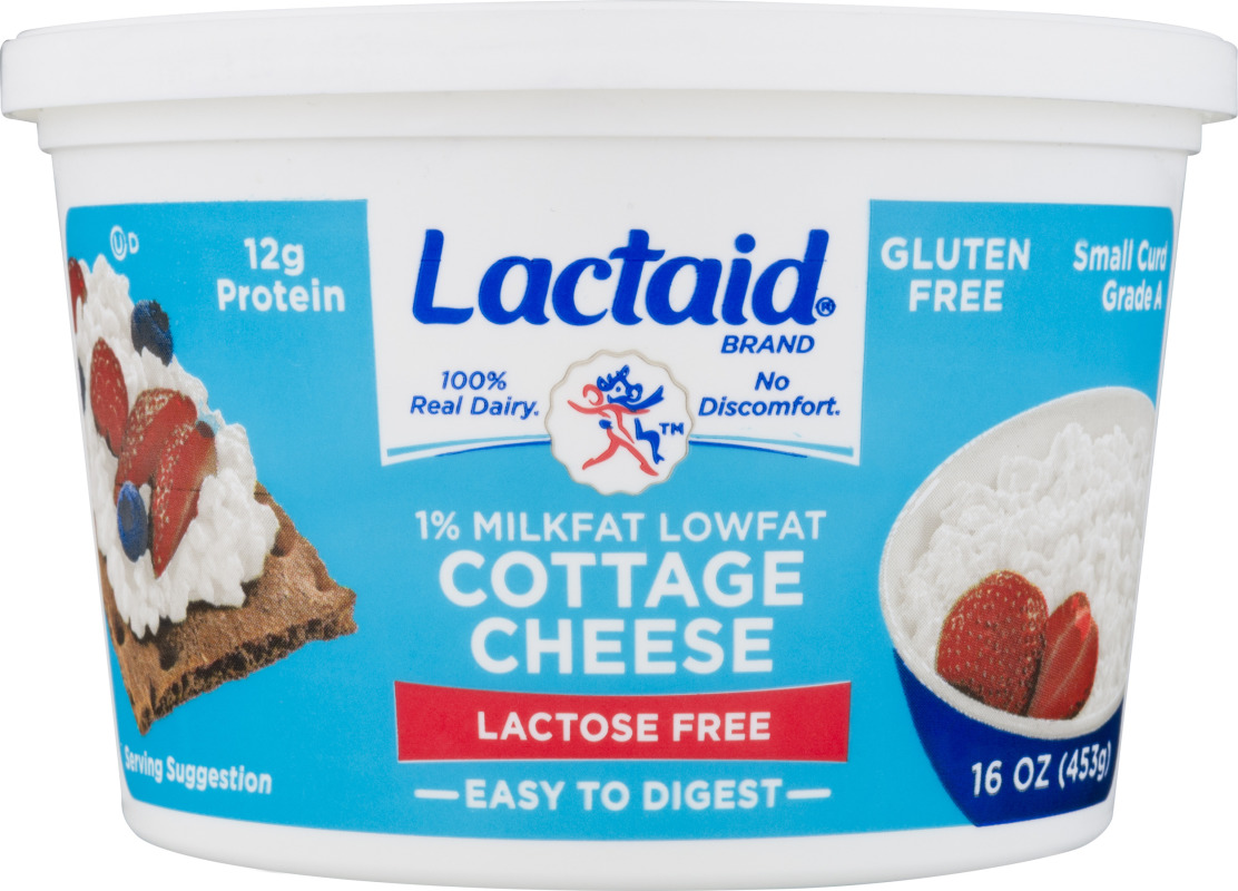 Lactaid 1% Milkfat Lowfat Cottage Cheese Lactose Free Lactaid ...