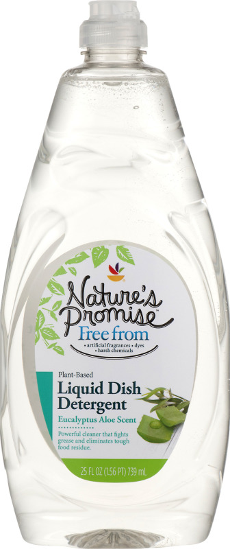 Nature's Promise Liquid Dish Detergent Eucalyptus Aloe Scent Nature's ...