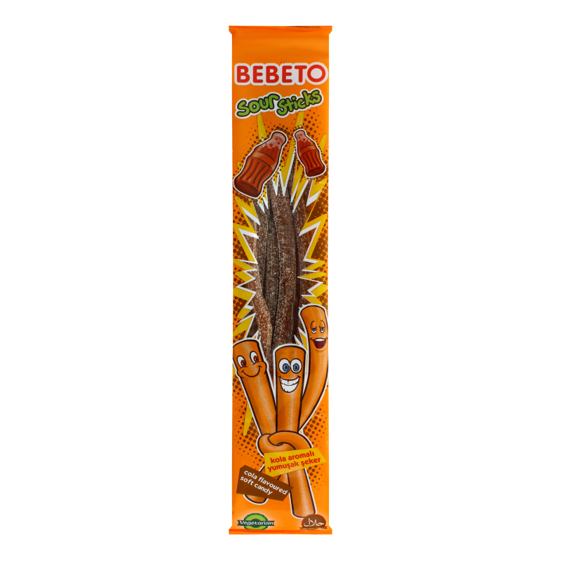 Мармелад жевательный Kola Sour Sticks Bebeto м/у 35г Bebeto ...