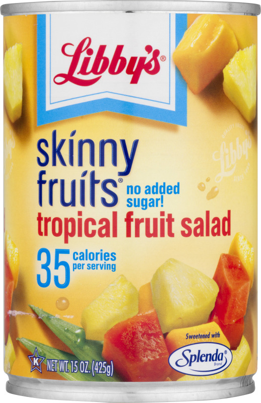 Libby's Skinny Fruits Tropical Fruit Salad Libby's(74584702032 ...