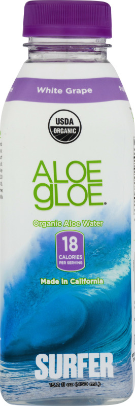 Aloe Gloe Organic Aloe Water White Grape Aloe Gloe(853247003033 ...