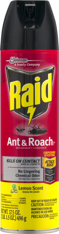 Raid Ant & Roach Spray Lemon Scent Raid(46500164798): customers reviews ...