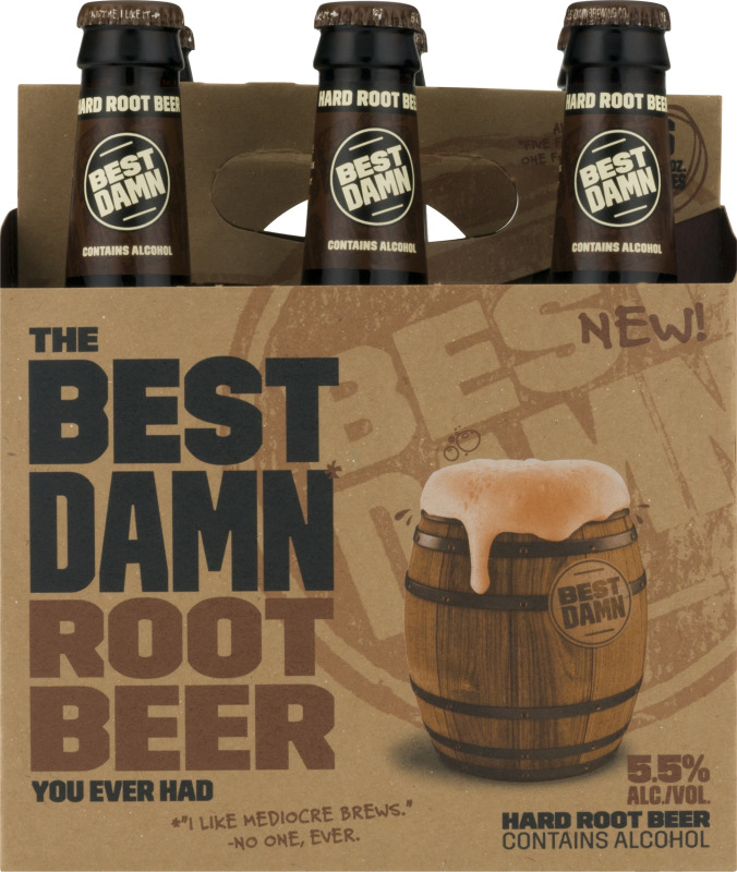 The Best Damn Root Beer Hard Root Beer- 6 CT The Best Damn Root Beer ...