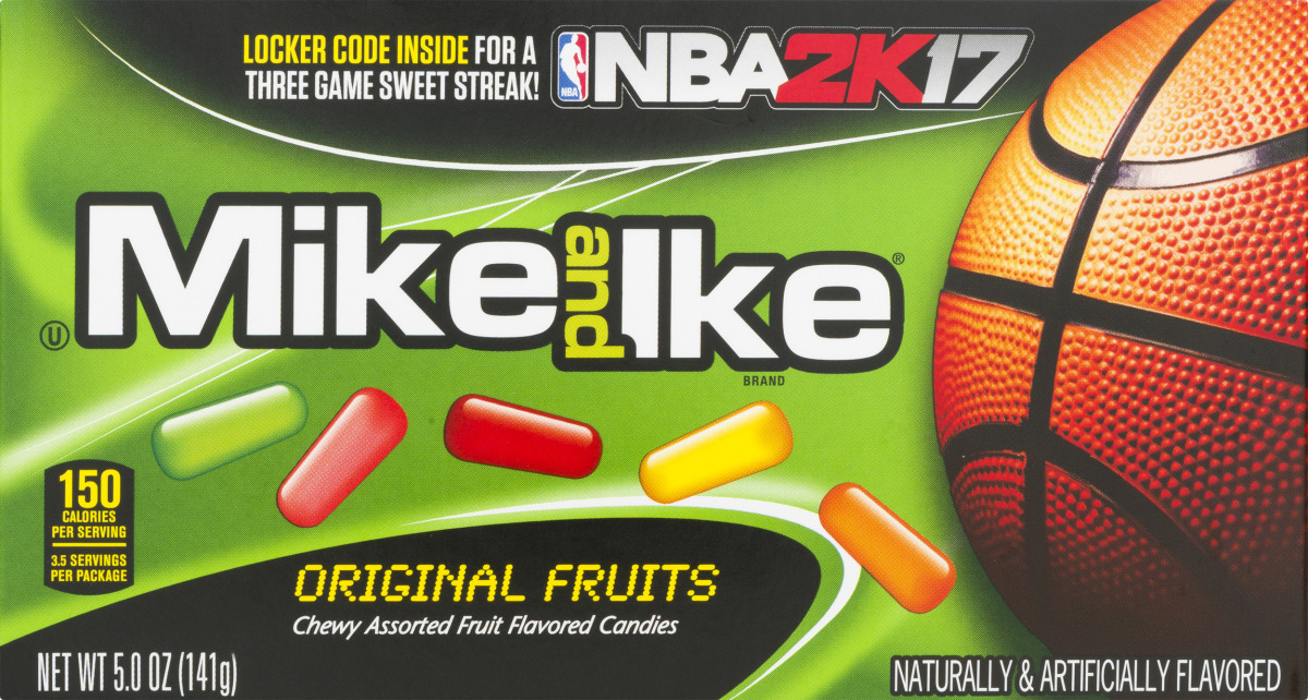 Mike And Ike Chewy Fruit Candies Original Fruits Mike And Ike ...