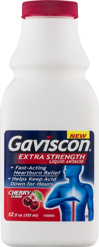 Gaviscon Extra Strength Liquid Antacid Cherry Gaviscon(307661173143 ...
